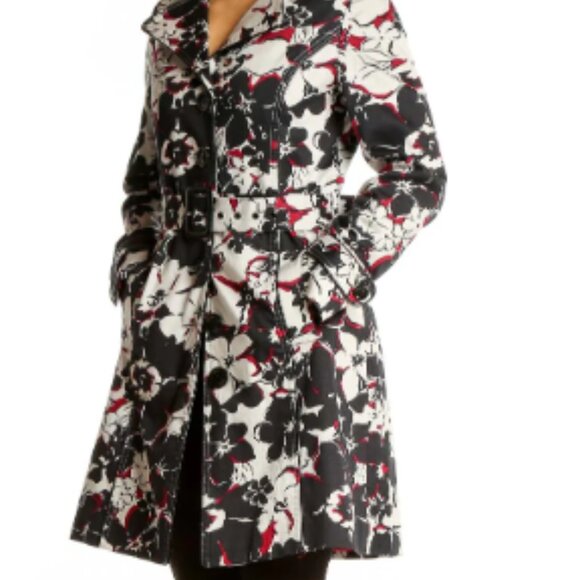 Vertigo Paris | Jackets & Coats | Vertigo Paris Black Floral Print ...